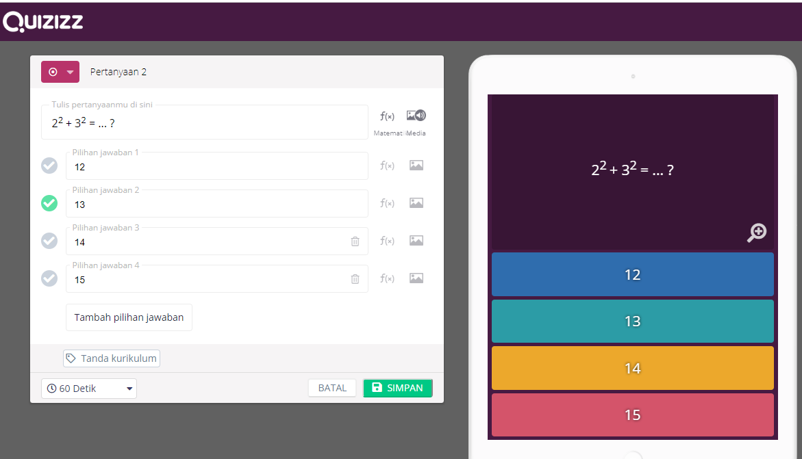 Kuis Interaktif dengan Quizizz (Tutorial Guru) – BPMP Riau