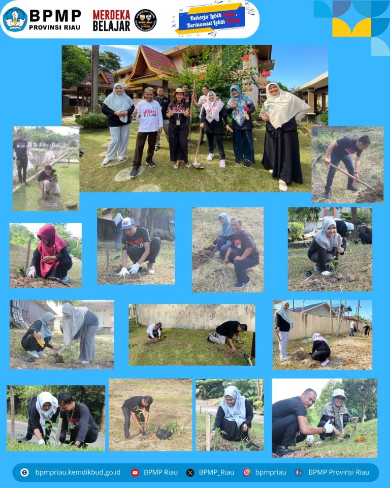 BPMP PROVINSI RIAU SIAP JADI PERCONTOHAN ECO GREEN OFFICE – BPMP Riau